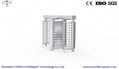 China Strong Outdoor Double Full Height Turnstile For Passenger Access Control for sale