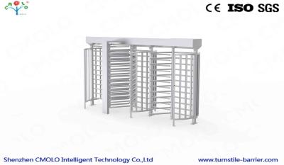 China Full Height Turnstiles Security In Galvanized Or Stainless Steel With Identification for sale