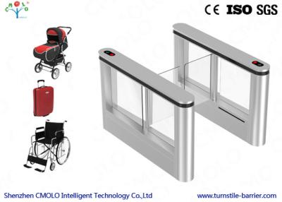 China Smarter Card Reader Speed Gate Turnstile With Time Attendance System for sale
