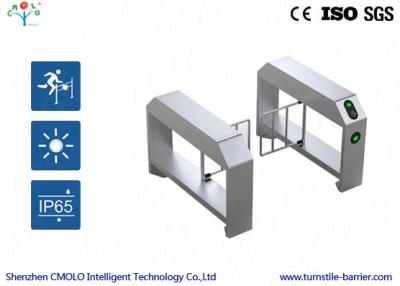 China 304 SS Controlled Access Outdoor Turnstiles Resisting Sunlight , Dust , Water for sale