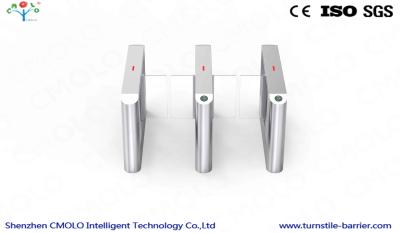 China Security  Glass Lobby Turnstile Barrier For Access Control Systems , Anti Tailgating for sale