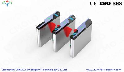 China RFID Card Auto Subway Turnstile Door , controlled access turnstiles RS485 / RS232 Or TCP / IP for sale