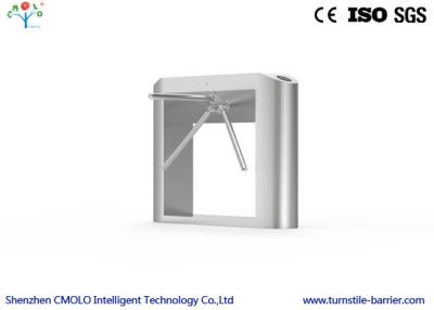 China Fingerprint CE Tripod Turnstile Gate , Metro Turnstile Barrier 50/60hz for sale