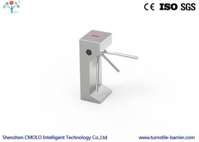 China Smart Half  Height 3 Arms Entrance Barrier Gate With Access Control System , Brushed Finish for sale