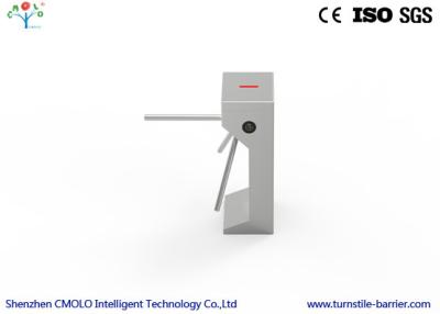 China Commercial Buildings Entry Control Tripod Barrier Gate with RFID / Finger Print , CPW-312AS for sale