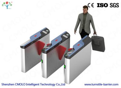 China Customized Coin Operated Train Turnstile / Subway Gate For Pedestrian , Arc Structure for sale