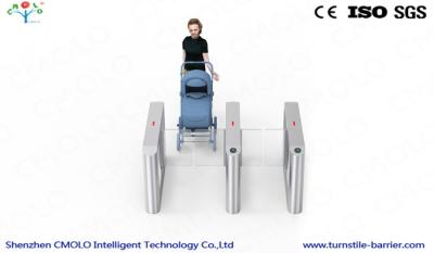 China Wide Speed Automatic Swing Gate For Office Attendance Pedestrians With Luggage for sale