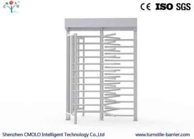 China CE Semi Automatic Revolving Doors , Bi - Directional Turnstile Full Height For Train Stations for sale