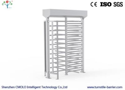 China Barcode Reader Access Control Revolving Turnstile for Schools , Full High Turnstile for sale