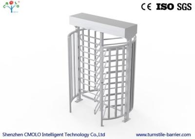 China Single or Bi-directional Revolving Full Height Turnstile Access Control Turnstile Gate for sale