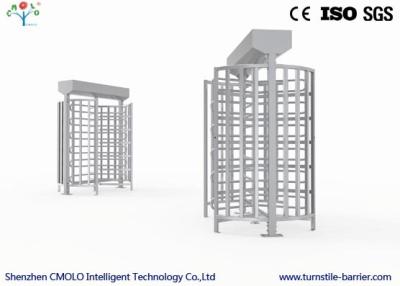 China Secured Entry Control Turnstile Gate , RFID Security System Rotating Turnstile Door for sale