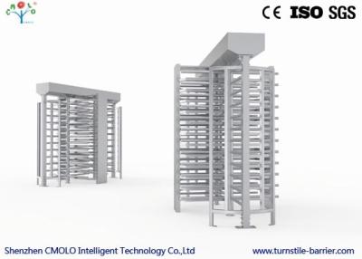China Single & Bi-directional Access Control Full Height Turnstile Gate for Military Bases for sale