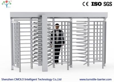 China Stainless Steel Access Control Revolving Gate ,  Full Height Gates with RFID Security System for sale