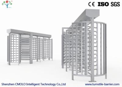 China Bi-Directional Pedestrian Full Height Turnstile , CE Approved Access Control Turnstiles for sale