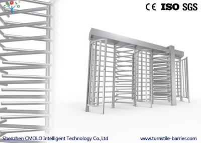 China Fingerprint Access Control Rotating Gate , Full High Turnstile Door with Access Controller for sale