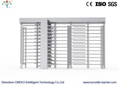 China Fully Automatic Passage Full Height Turnstile , RFID Access Control Revolving Gate for sale
