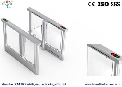 China Fingerprint / Facial Recognition Speed Gate Turnstile Door / Flap Barrier Gate for sale