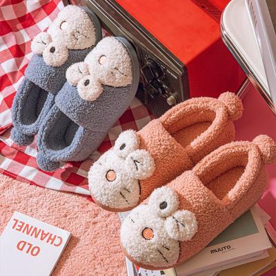China Ladies new indoor and outdoor cartoon Doraemon slippers warm lightweight soft sole household shoes winter for sale