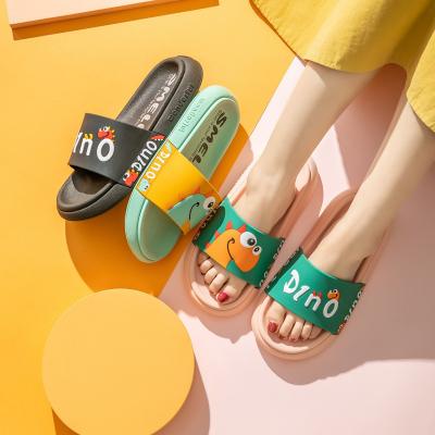 China Women Summer house indoor Slippers Thick Platform Female home Slippers Bathroom Non-Slip house Shoes for sale