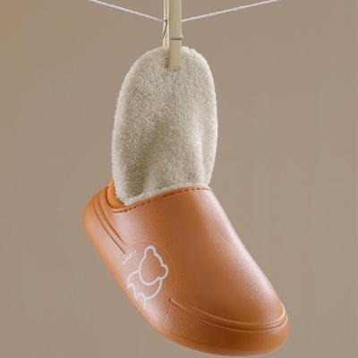 high Quality 6 colors Hot sale 2021 women's EVA bedroom closed toe slippers ladies cartoon bear house shoes