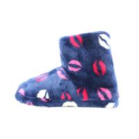 China lip pattern supper soft home slipper boots winter warm boots for sale