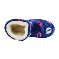China lip pattern supper soft home slipper boots winter warm boots for sale