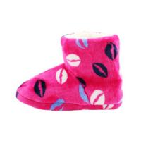China lip pattern supper soft home slipper boots winter warm boots for sale