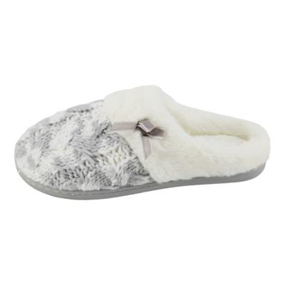 women skin-friendly knitted comfortable winter TPR sole home indoor slippers