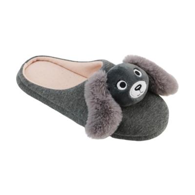 China Cute Dog Soft  Women Slipper Shoes Spring  Home Indoor  Breathable for sale
