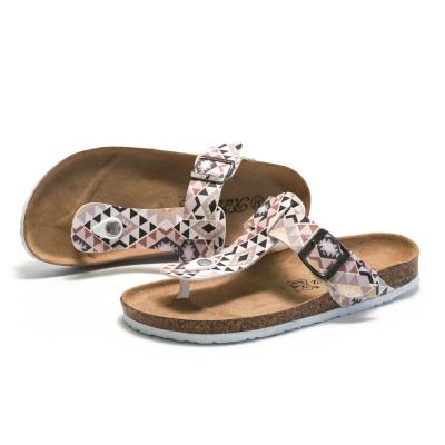 China Wholesale New Fashion couple Flip Flop Sandal Men colorful Slippers women Beach Sandal cork slipper in stock slider sandal for sale