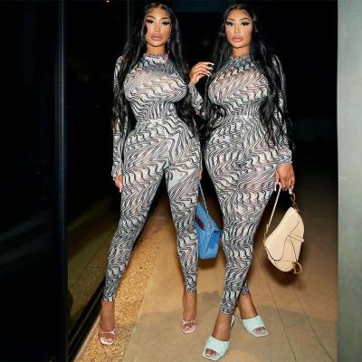 China Wholesale Custom Women Ruched Butt Yoga Set Print Tight One-piece Top High Waist Pants Casual Suit Ladies Workout Sportswear for sale