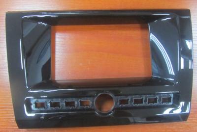 China Custom Auto Interior Injection Molded Plastic Parts Navigation Cover OEM / ODM for sale