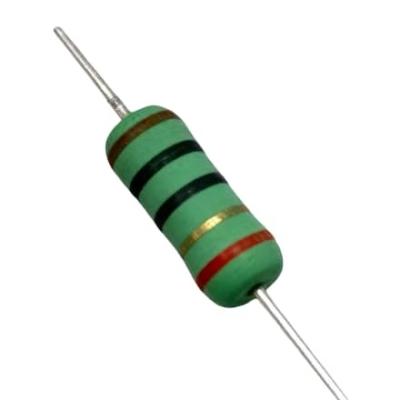 China Flameproof Fusible Resistance 420VAC Resin Paint Wire Wound Resistor for sale