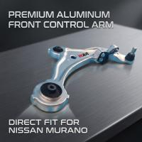 Quality 54500-1AA0A Aluminum Car Control Arm Nissan Murano 09-14 Wishbone A-Arm Chassis for sale
