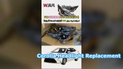 Toyota Corolla 2020 Headlight Replacement