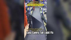 Toyota Camry Tail Light Access Cover Repair 2021 2023