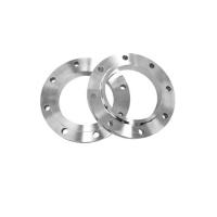 China A105 carbon Steel Plate Flanges Ring Rolling Forging PN100 for sale
