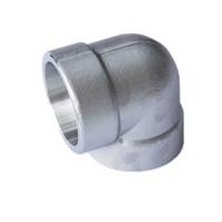 China SS 304 Socket Weld Pipe Fitting / 90 Degree Socket Elbow For Construction for sale