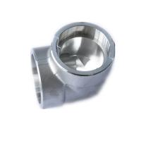 China SS 304 Socket Weld Pipe Fitting / 90 Degree Socket Elbow For Construction for sale