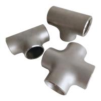 China Carbon Steel Pipe Fitting Equal Tee Seamless Butt Weld SCH 40 Tee A234 WPB for sale