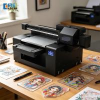 China KECAI UV Flat Printer A2 Size Uv Flatbed Machine 5060 Flatbed Uv Digital Printer for sale