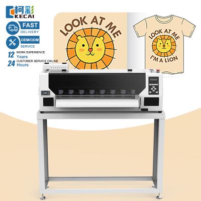 China KECAI New A1 60CM Inkjet DTF Printer with 2 Head XP600 I3200 Flex Material Powder Shaker Machine for Pet Film for sale
