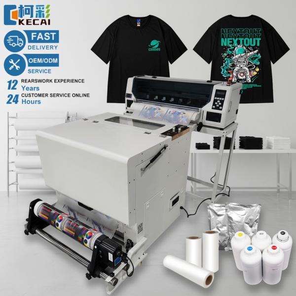 Quality KECAI 24-Inch A1 DTF Printer With Powder Shaker Machine Cheap 60cm Clothes Impresora Compact DTF Printers for sale