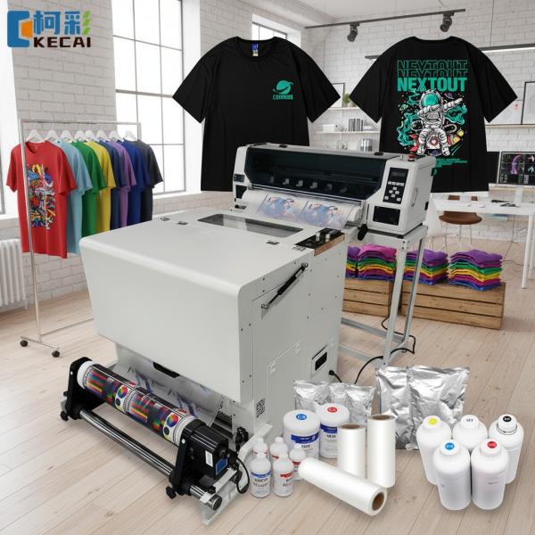Quality KECAI A1 24inch Dtf Printer 60cm t Shirts Printing Machine Dtf Printer with Powder Shaker Oven for sale