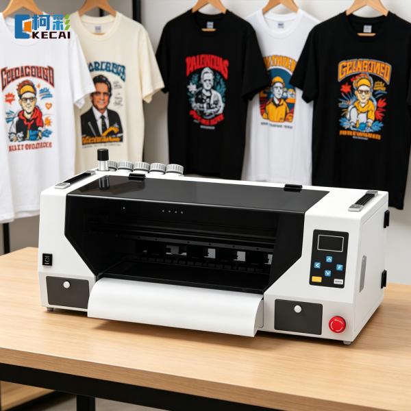 Quality KECAI Factory A3 Dual Head Xp600 I1600 30Cm Digital Textile Heat Transfer Impresora T Shirt Fabric Printing Machine Dtf Printer for sale