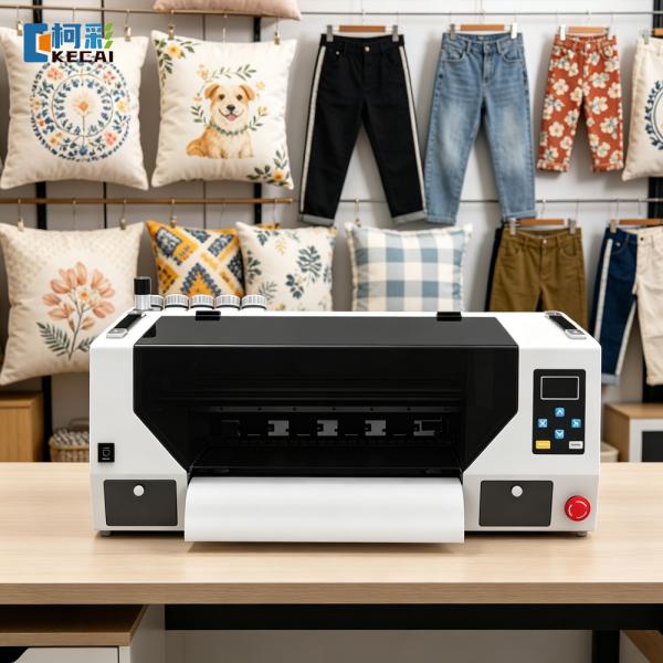 Quality KECAI I3200 Dual Heads A3 30cm Direct to Film Machine Digital Textile Dtf Printer Apparel Heat Transfer High Speed Quality for sale