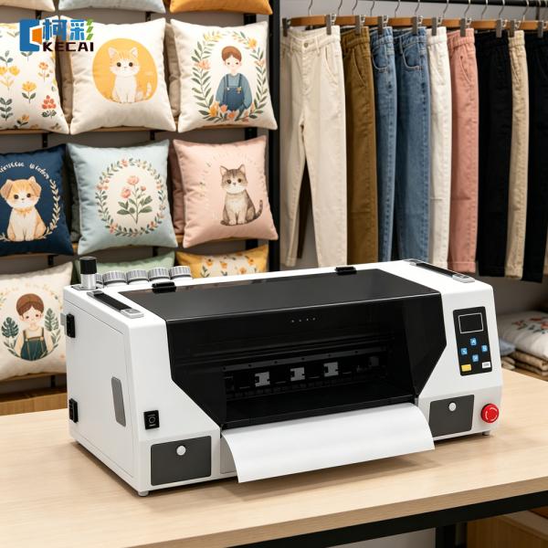 Quality KECAI Factory Wholesale A3 Dtf Printer Small Business Diy Logo Fabric Personalization Professional Easy Operate Machine for sale