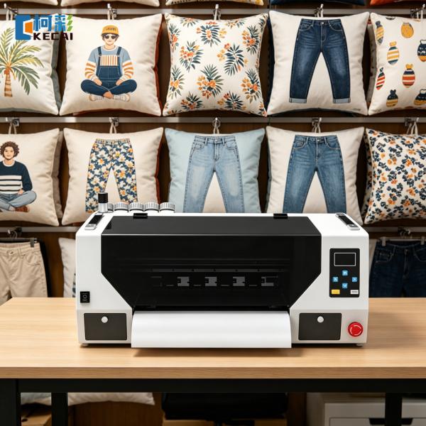 Quality KECAI Hot Selling XP600 Dual Print Head A3 Inkjet DTF Printer Machine 30CM Digital Textile T Shirt Apparel Fast Full-Automatic for sale