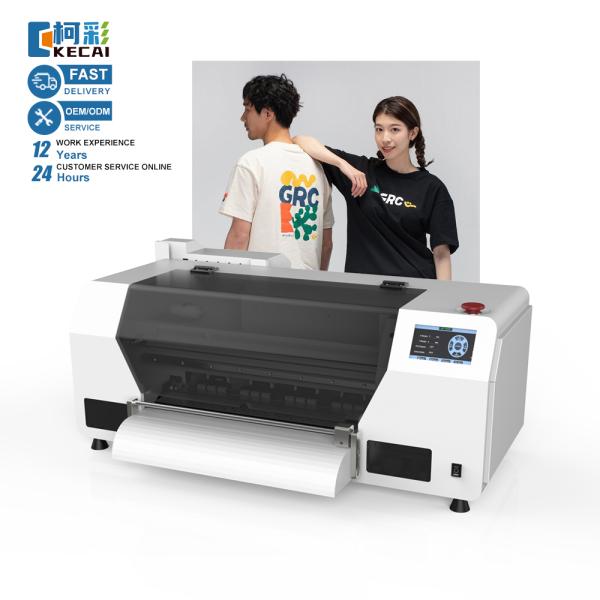 Quality KECAI Touch Screen A3 DTF Printer XP600 Full-Automatic Textile Print Tshirt Printer A3 30cm Printing Machine for T Shirts Hats for sale