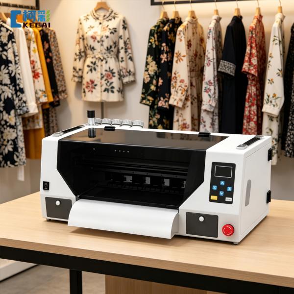 Quality KECAI 30cm DTF Printer A3 Heat Transfer Machine PET Film Direct Printing Apparel Custom Decoration Desktop Portable for sale